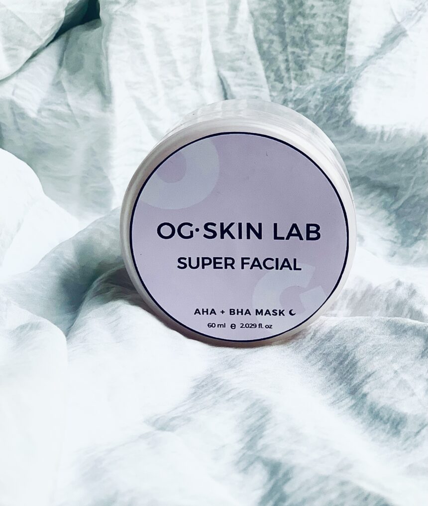 SUPER FACIAL AHA + BHA MASK – OG Organix